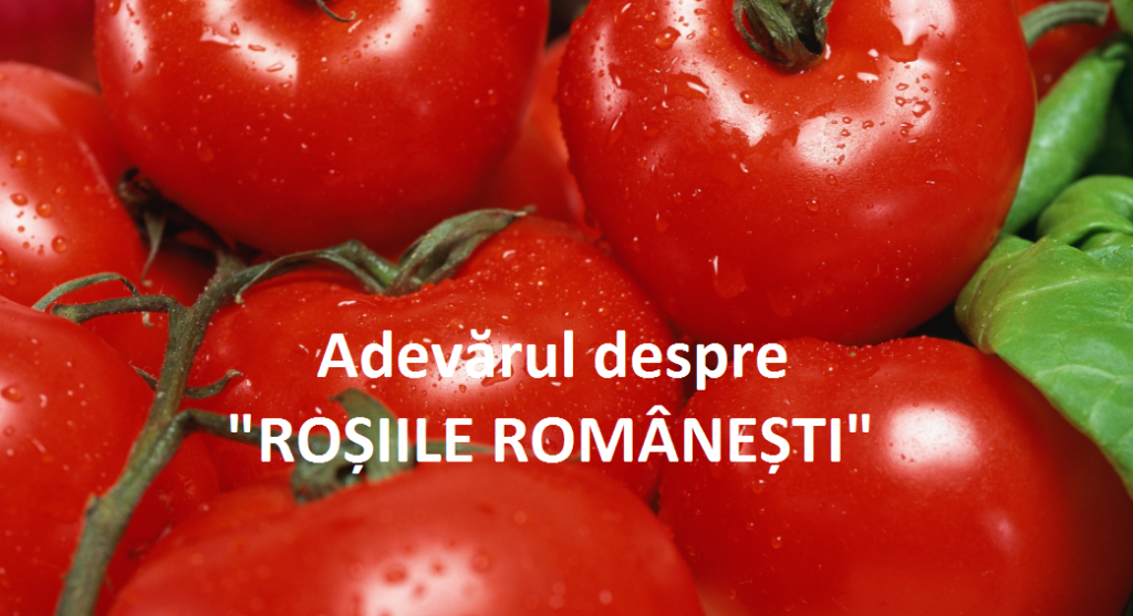 Adevărul despre „Roșiile românești”. Cum sunt înșelați românii ...