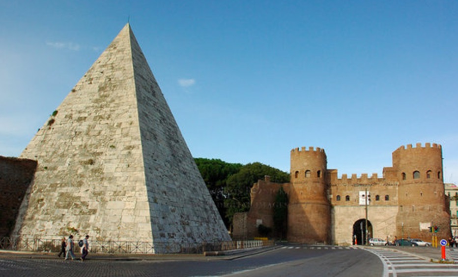 Piramidele antice din Roma. De ce au construit romanii piramide în ...