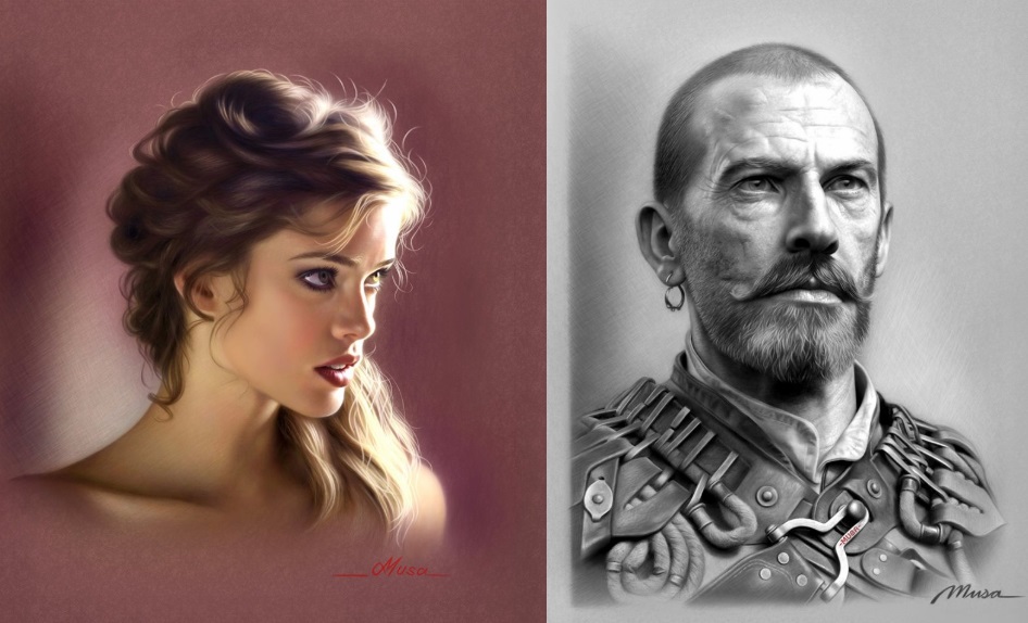 Arta impresionantă: Desene aduse la perfecțiunea unei fotografii. Vezi ...