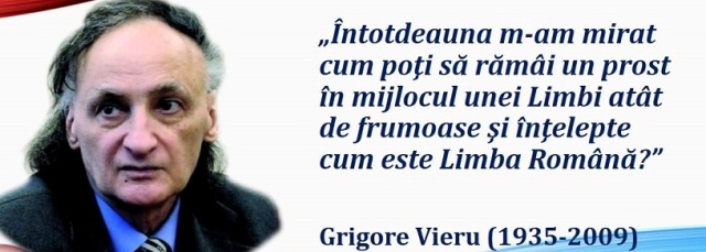 Gral. (r) Dr. Mircea CHELARU – Grigore Vieru, Arhanghelul Limbii Române ...