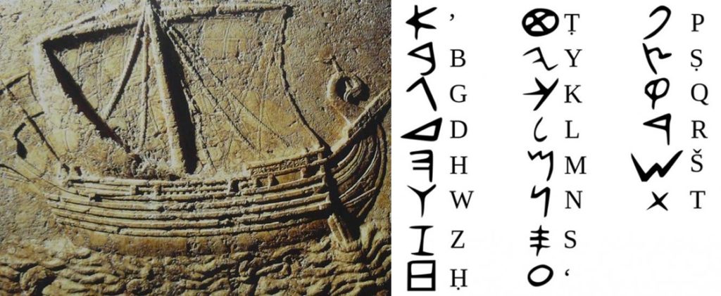 Fenicienii au creat ceea ce este acum cunoscut sub numele de Alfabet ...